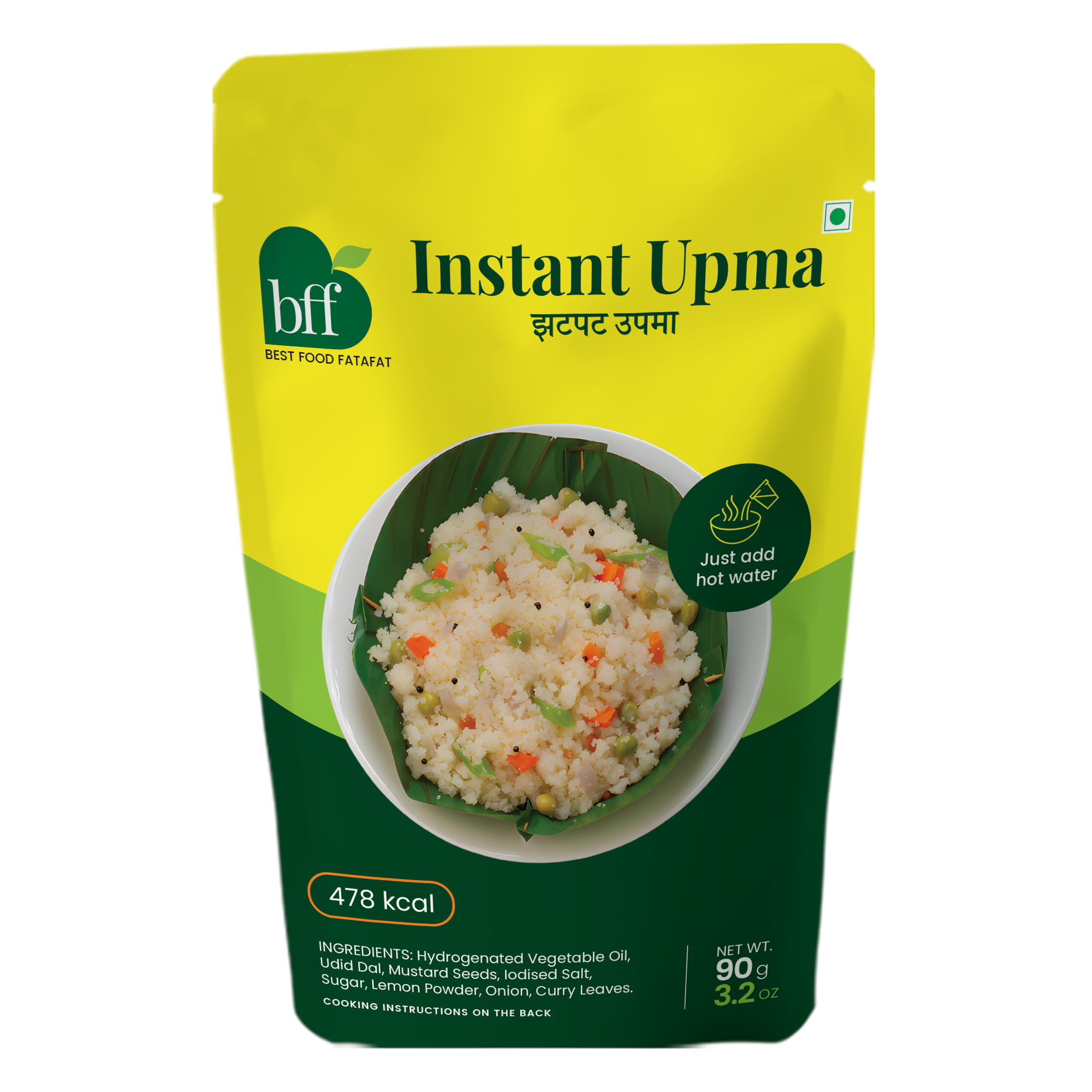 Upma 90 gm - Welcome to BFF